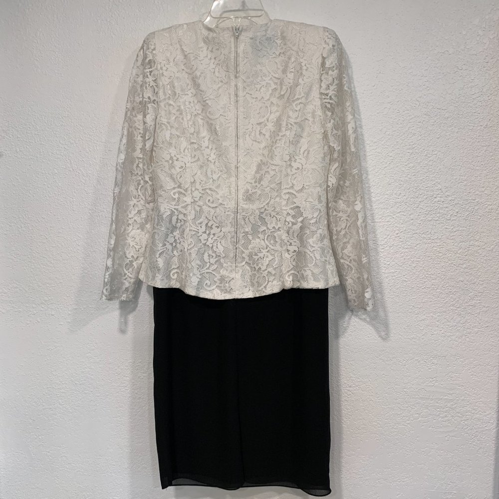 Ursula Of Switzerland Vintage Formal Dress 6p - Gem